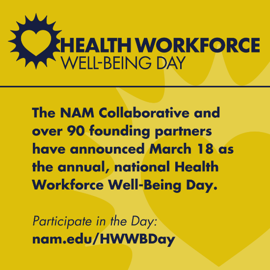 Health Workforce Well-Being Day