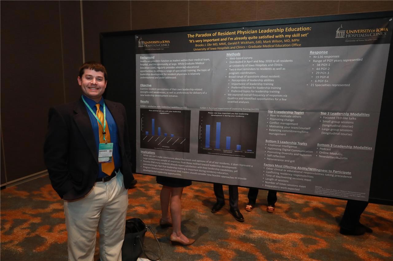 Behind the Poster: An Interview with Brooks J. Obr, MD, MME